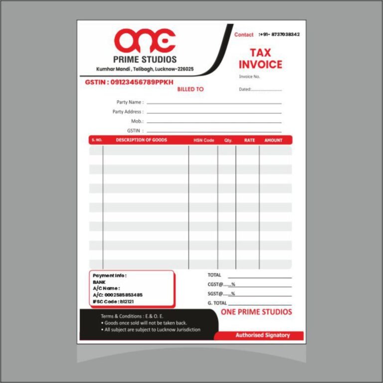 Multi color bill book design - Trbahadurpur